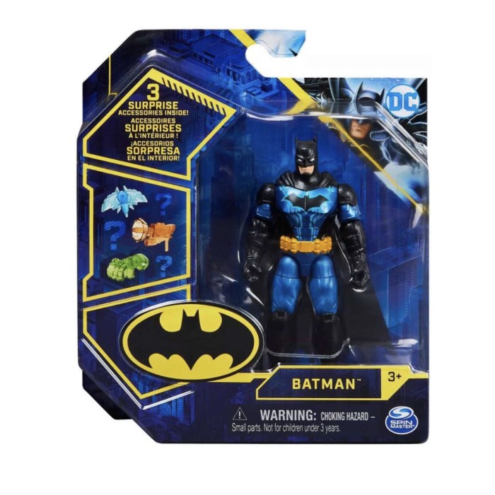 Spin Master DC Bat-Tech Batman - Batman Blue Tech TK27 | Shopee Philippines