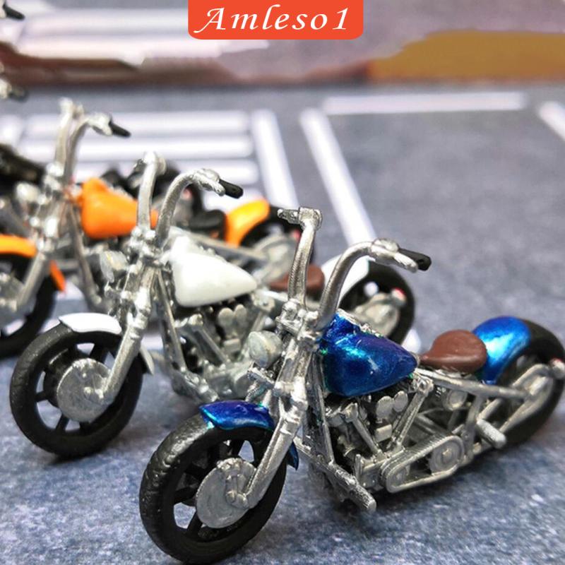[Amleso1] 1/64 Motorcycle Model, Miniature Motorcycle, Architectural ...