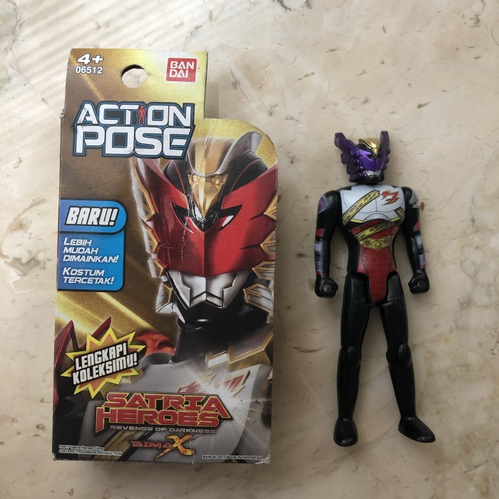 Satria Bima-X Action Pose - Bima-X Magnetic Mode Figure -RR18 | Shopee ...