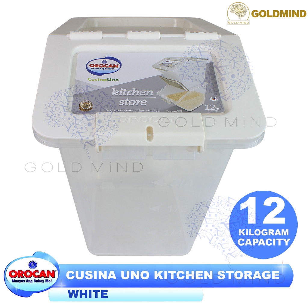 Orocan Kitchen Storage / Food Dispenser Cusina Uno 12 KG and 28 KG ...
