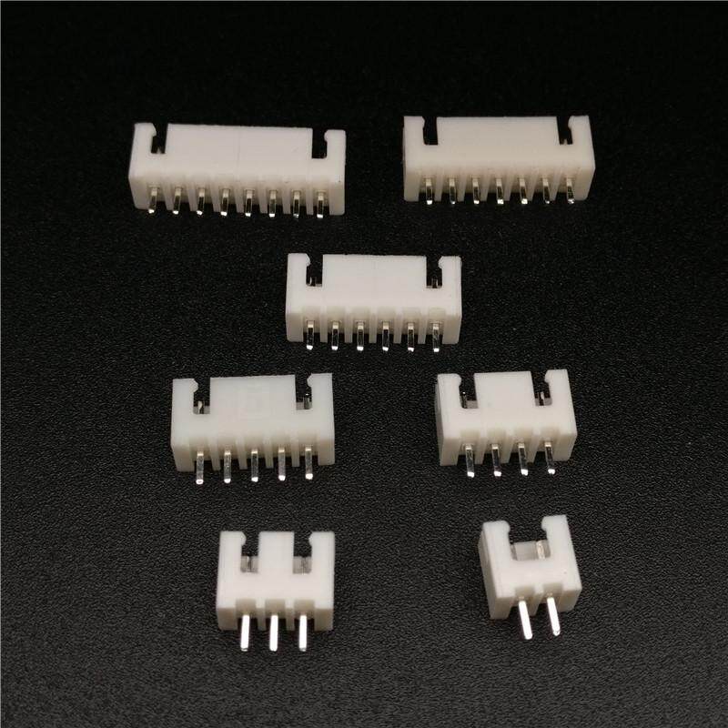 100pcs XH2.54 Pin Straight Male Header Connector 2P 3P 4P 5P 6P 7P 8P 9P 10P 2.54mm Pitch XH ...