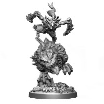 Wargame Exclusive ORK SKWEEKL RIDER BOSS Garage Kit Gray Resin Model ...