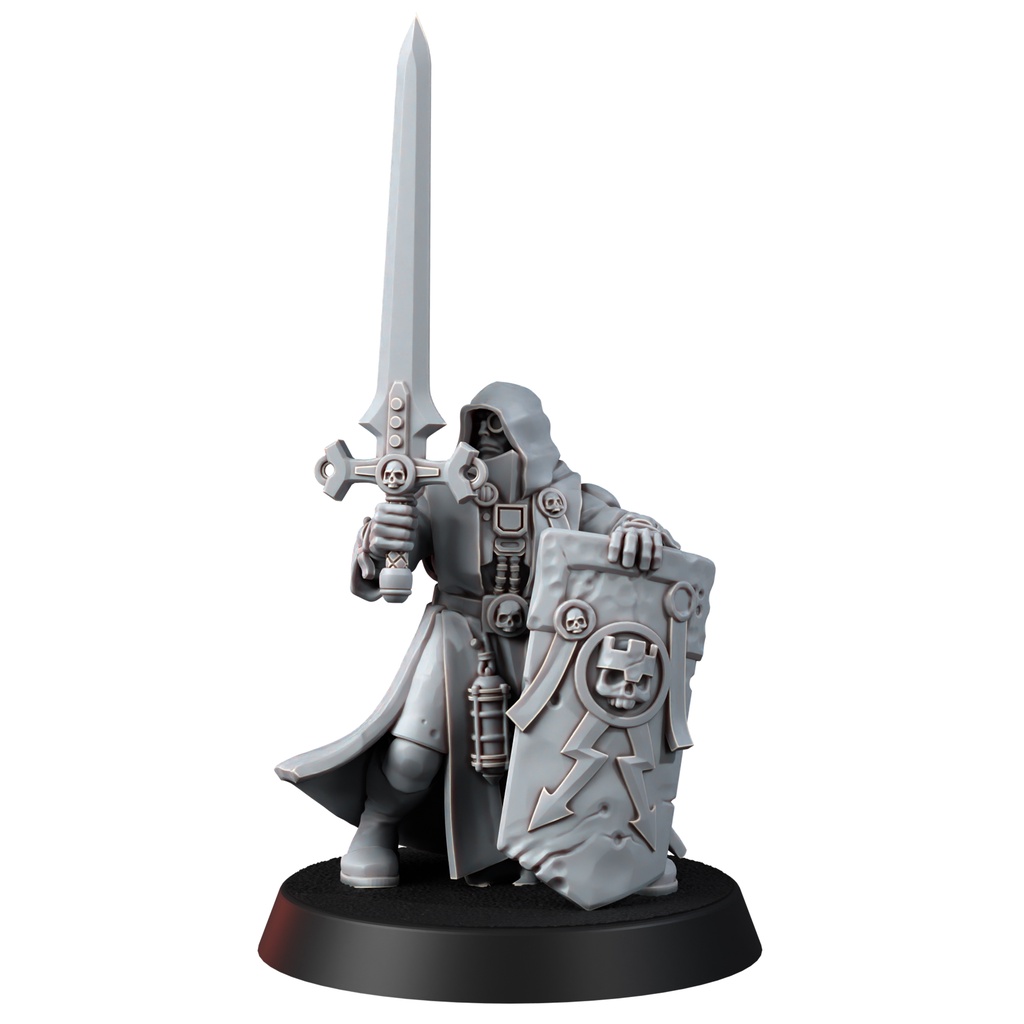 Wargame Exclusive IMPERIAL INTERROGATOR DUELIST Garage Kit Gray Resin ...