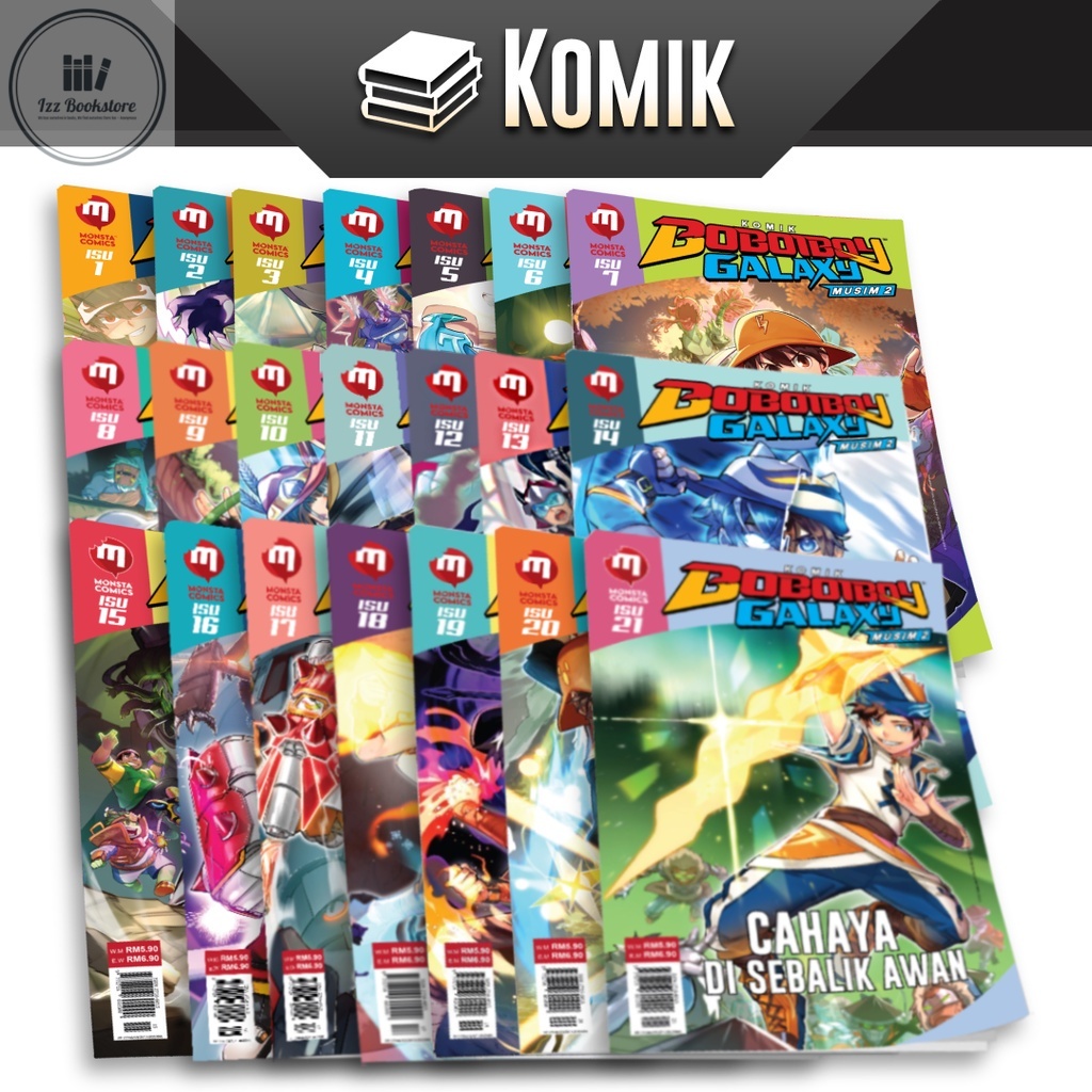 [KK] ANIMONSTA STUDIOS Monsta Comic: Komik BoBoiBoy Galaxy Musim 2 Isu ...