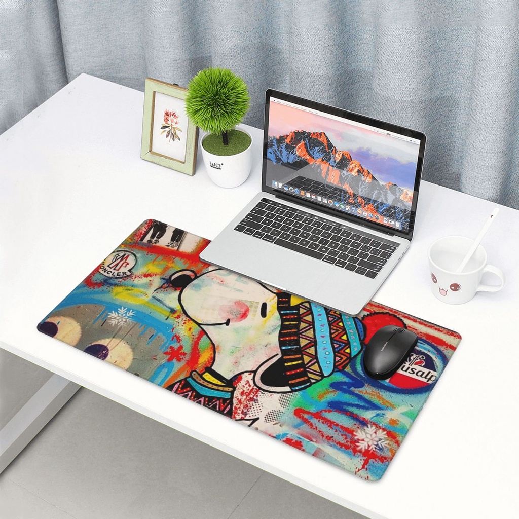 Snoopy Extended Gaming Mouse Pad Laptop Pad Gaming Large Mouse Pad ...