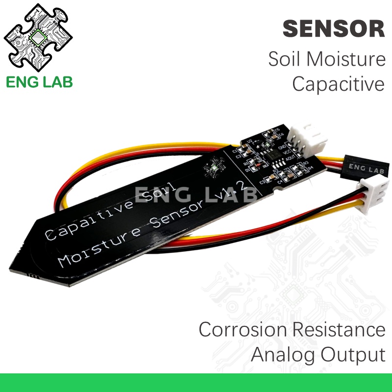 ENGLAB★Soil Moisture Sensor Module Corrosion Resistant Moisture meter for Arduino/Raspberry Pi ...