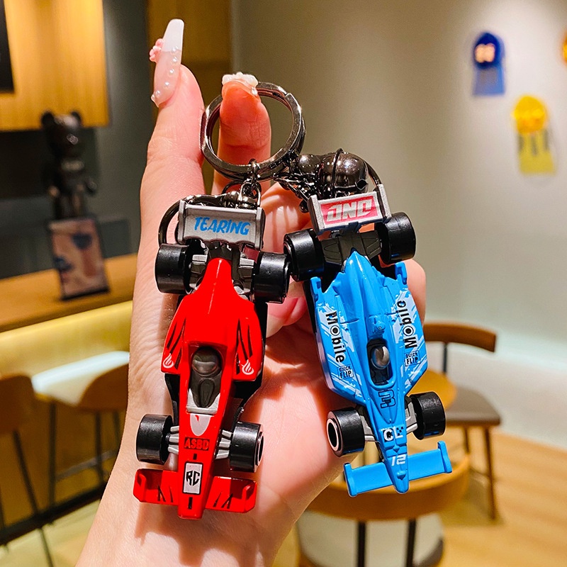 Creative Alloy Formula Car Model Keychain/Fashion Ornaments Small Gifts ...