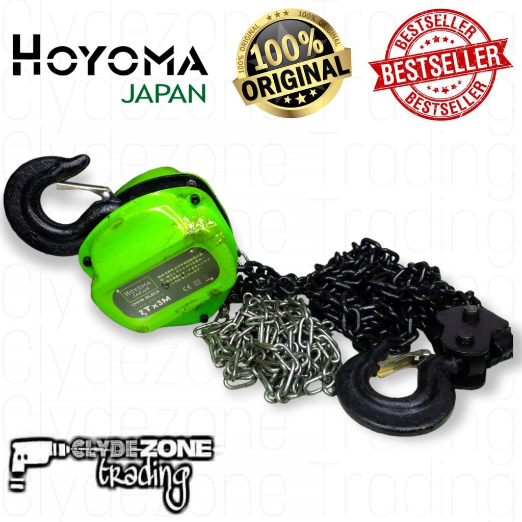 Hoyoma Japan Chain Block: Unleashing Heavy-Duty Power through Quality ...