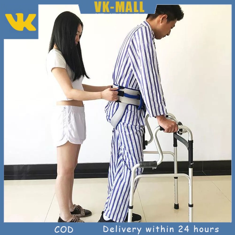 Walking Belt Rehabilitation Auxiliary Belt Leg Loops Nursing Safety ...