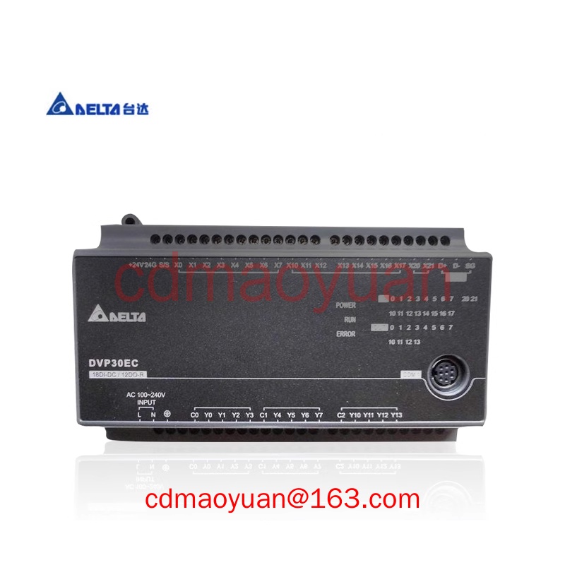 Delta EC3 Series PLC DVP10 14 16 20 24 30 32 40 48 60EC00R3 EC00T3 ...