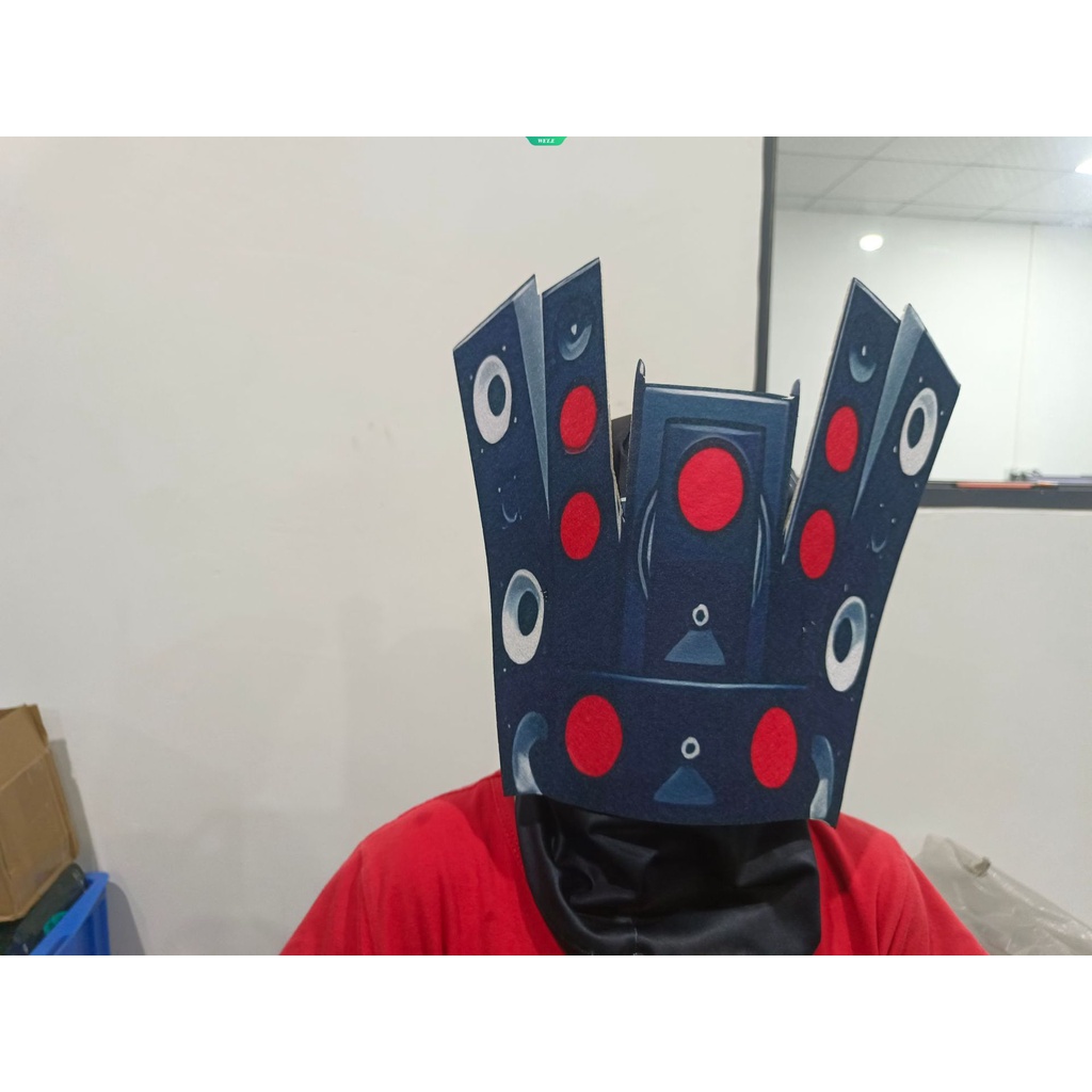 New Halloween Horror Game Cosplay Masks Skibidi Toilet Speakerman Mask ...