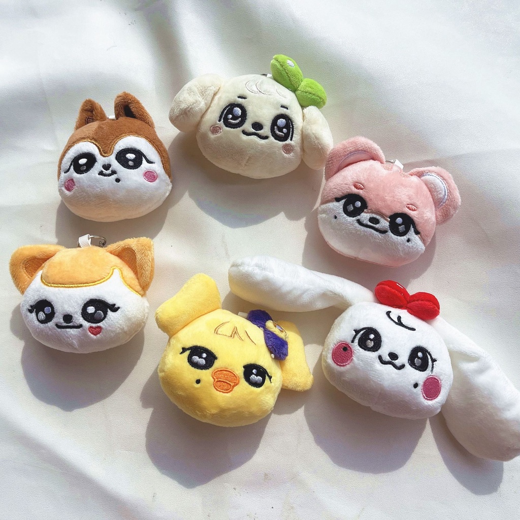 Kpop Idol IVE MINIVE Plush Doll Face Keyring | Shopee Philippines