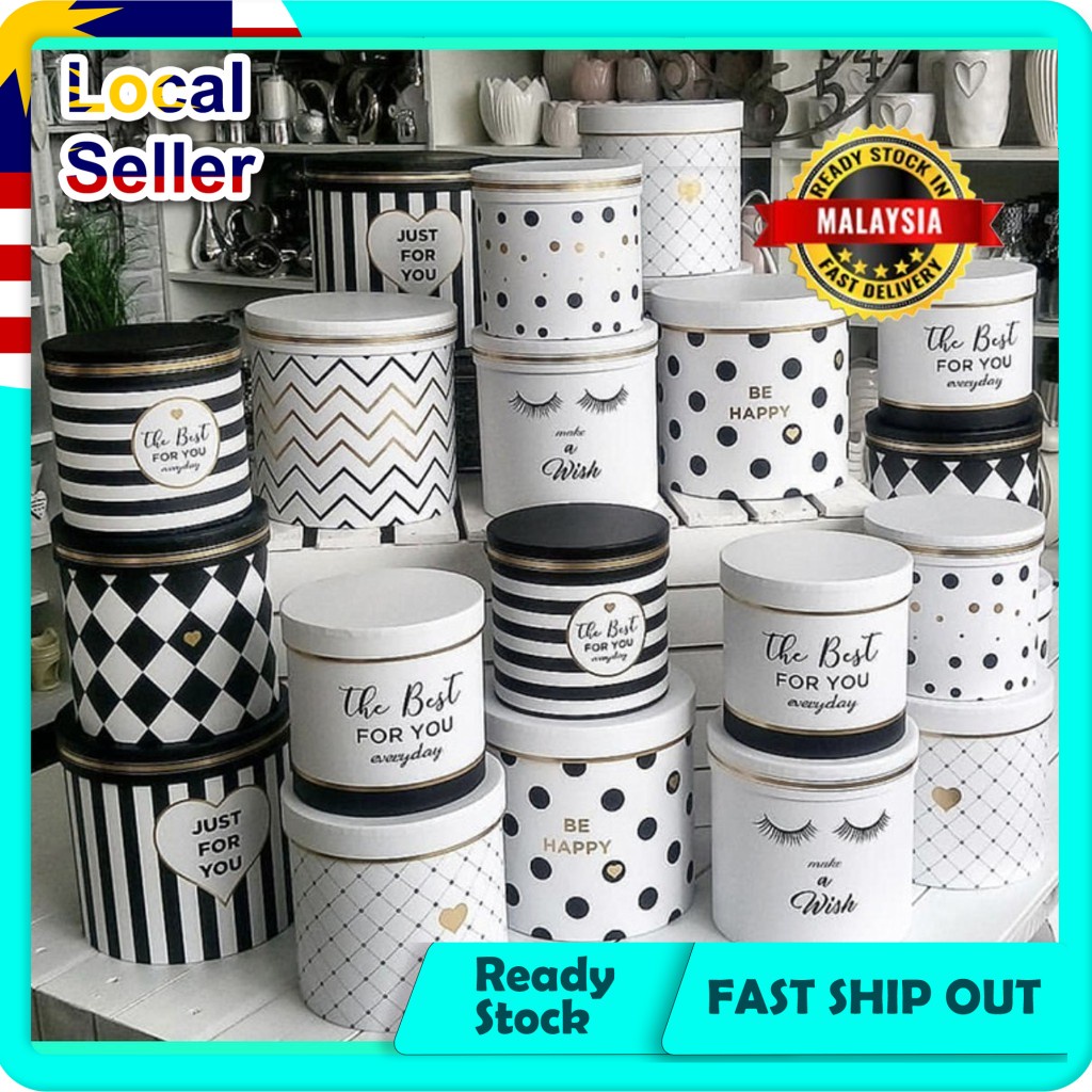 3 IN 1 ROUND BROZENING MOST PRECIOUS FLOWER BOX Florist Box Delivery ...