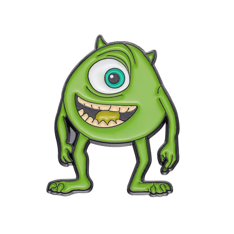 Cyclops Mike Wazowski Brooch Cartoon Fantasy Movie Bag Badge Gift ...