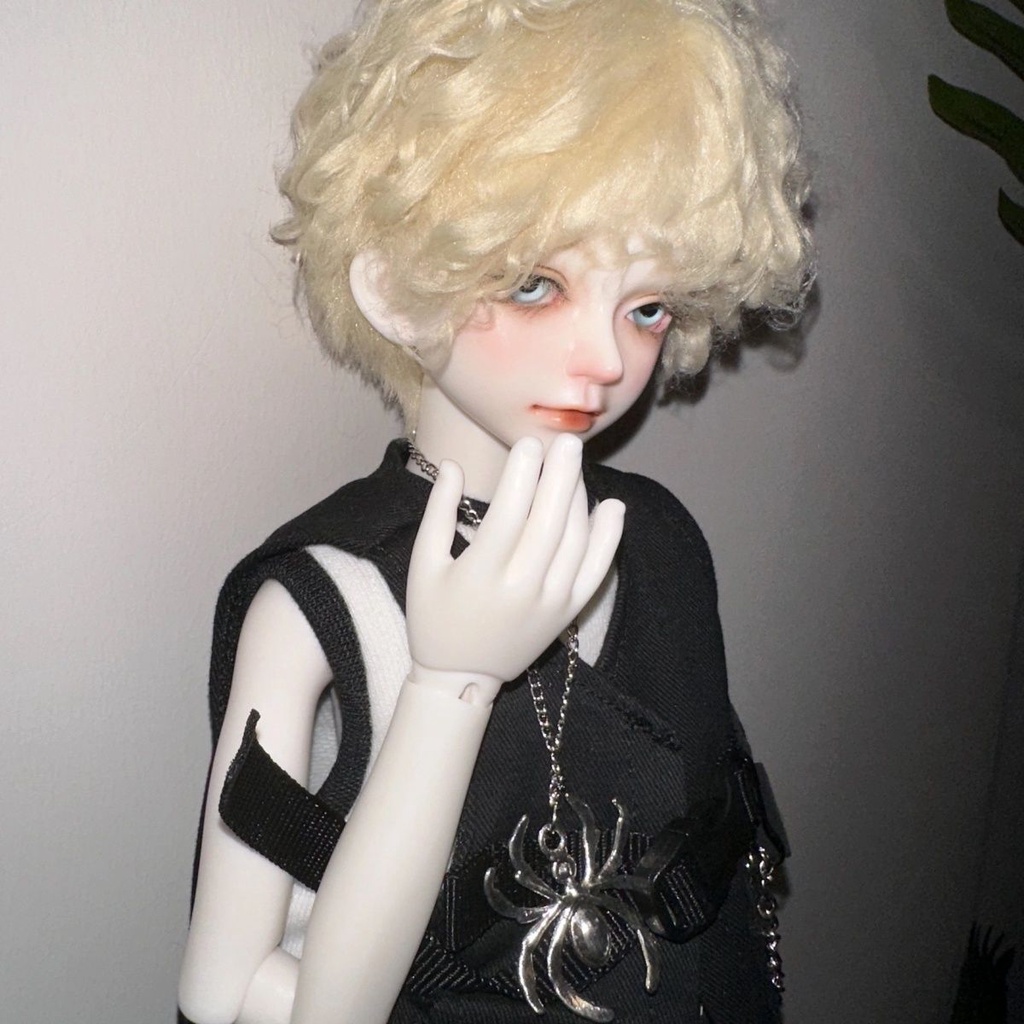 bjd 1/4 1/6 ob11 1/8 doll wig Francis wig | Shopee Philippines