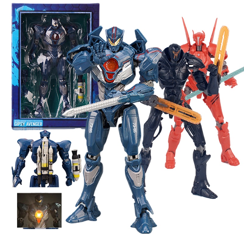 Pacific Rim 2 Action Figure Gipsy Avenger Saber Athena Obsidian Fury ...