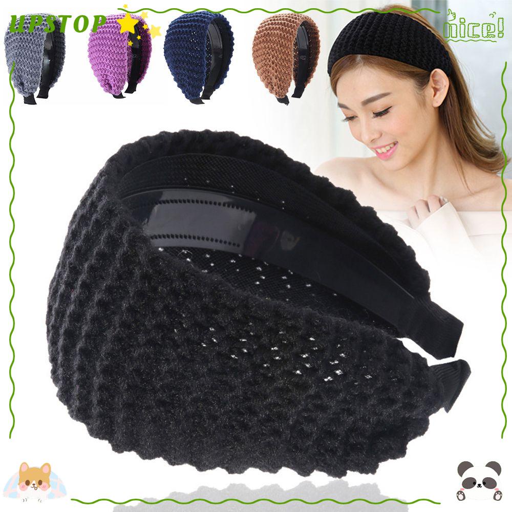 UPSTOP Wool Knitted Headband Casual Handmade Hair Accessories Women ...