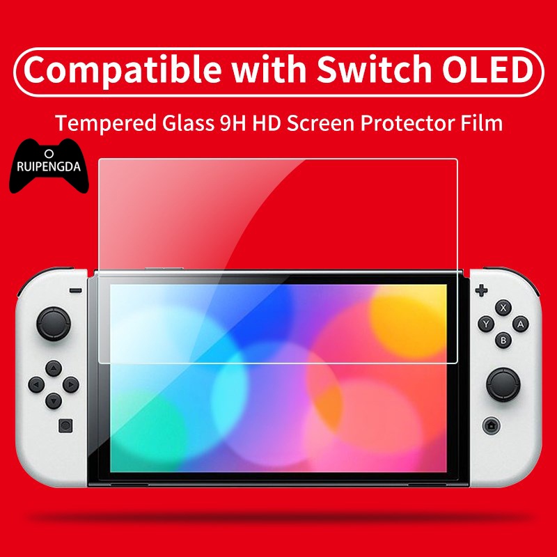 3pcs Switch OLED Tempered Glass Screen Protector for Nintendo Switch ...