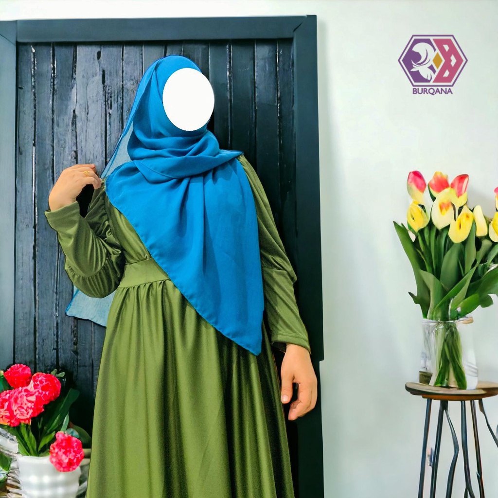 Rectangle Plain Hijab for Muslim women | Shopee Philippines