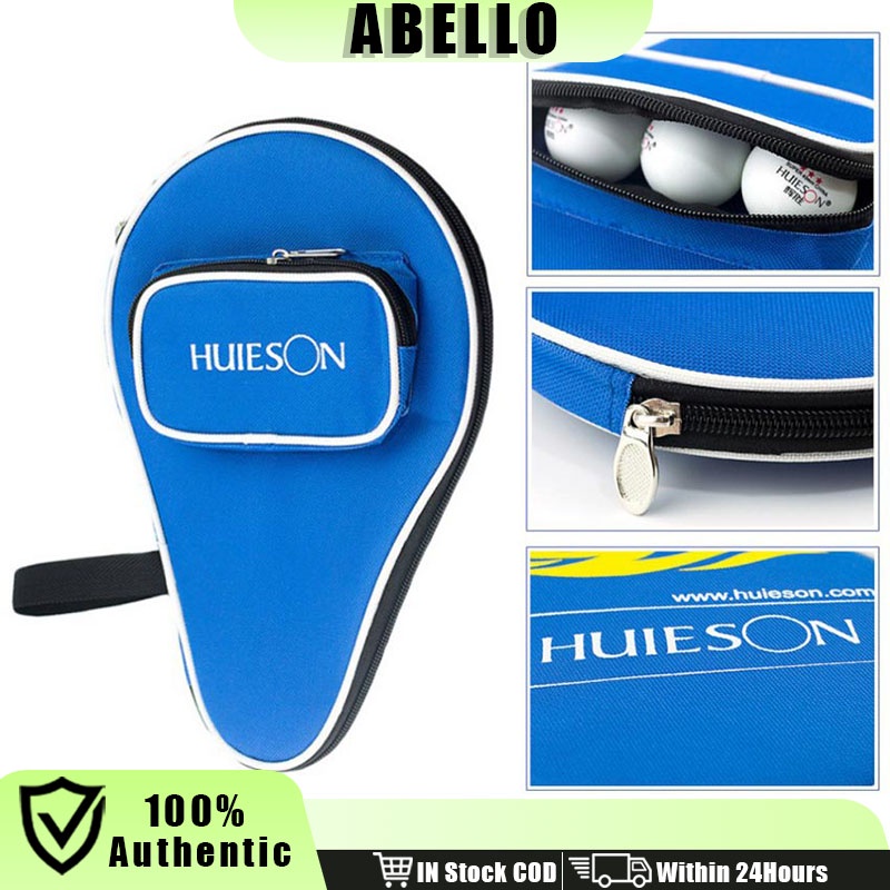 Table Tennis Racket Bag Portable Ping Pong Case With Zipper Oxford ...