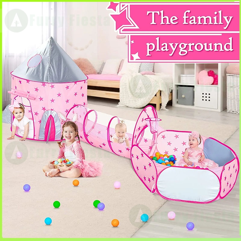 Rocket Capsule Child Tent Princess Tent Indoor Tunnel Playhouse Baby ...