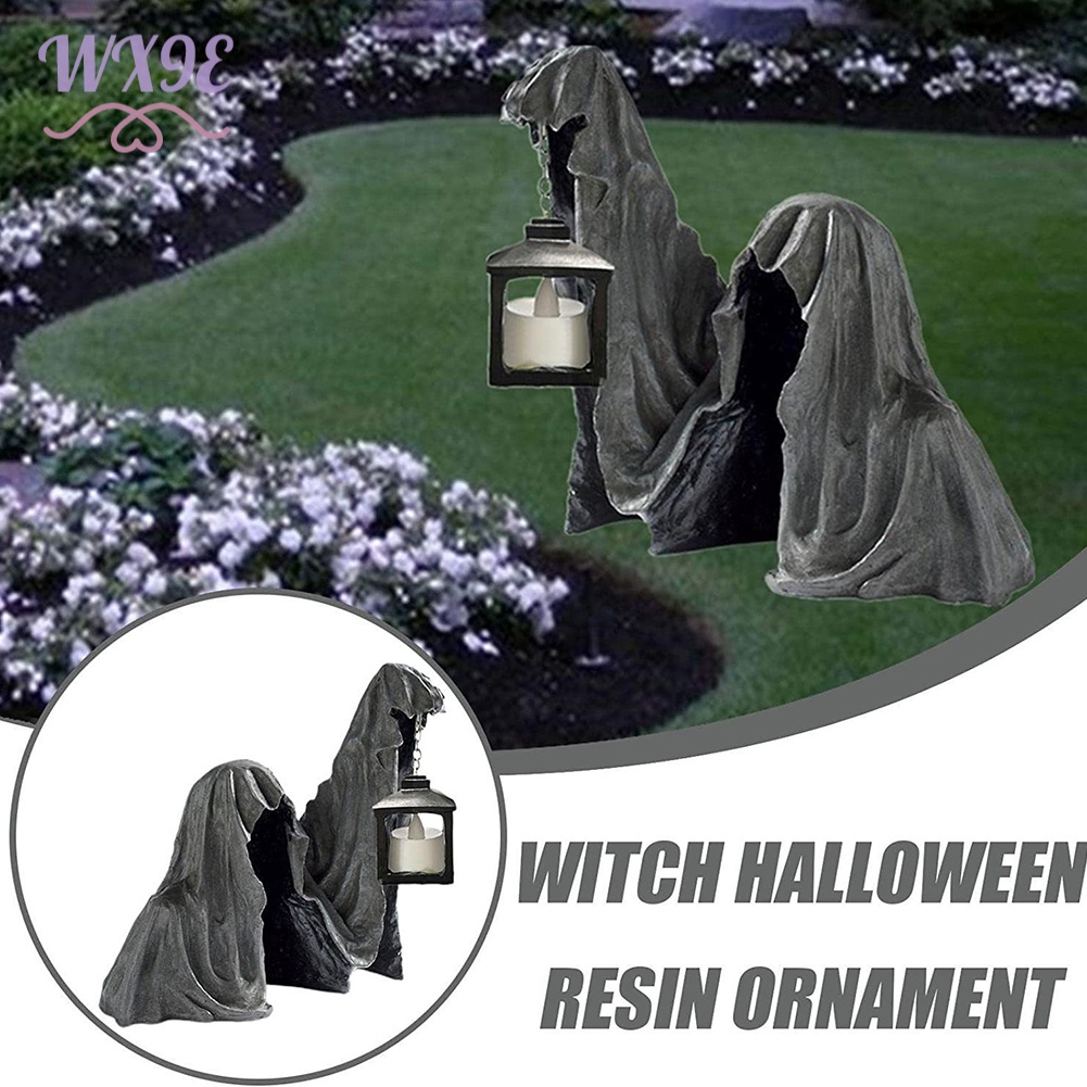 Halloween Scary Lamp Hell Death Resin Ornament Personalized Stylish ...