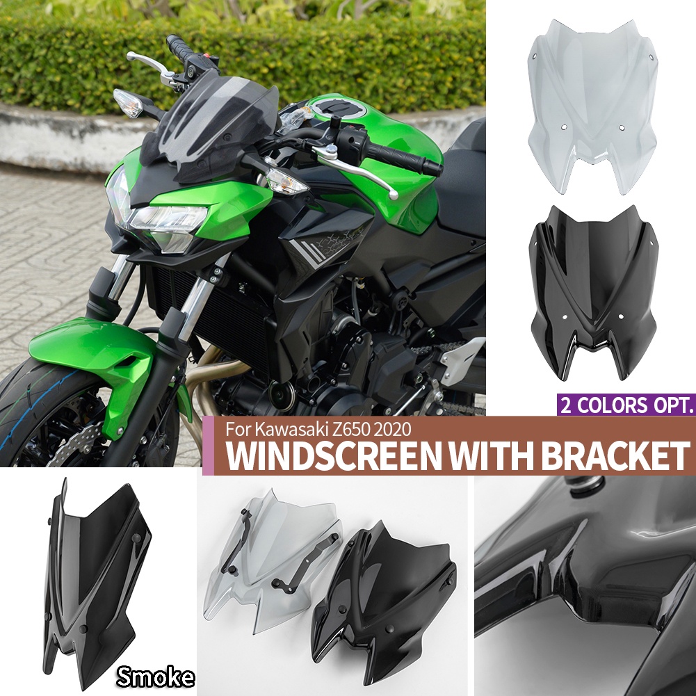 Z650 Z900 Windscreen Windshield For Kawasaki Z 650 900 2020-2023 2022 ...