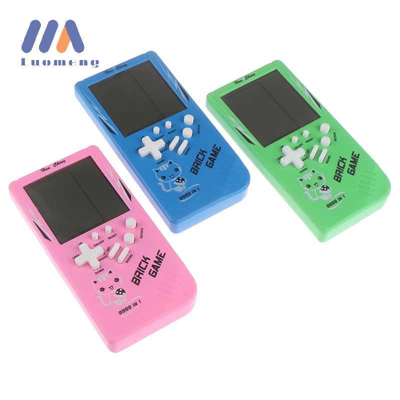 LuoMeng Big screen classic handheld game machine brick game kids lcd ...