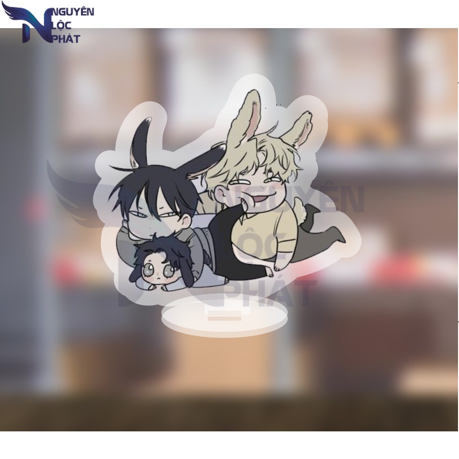 Cute Boy love OTP chibi side story standee model 5cm/10cm | Shopee ...