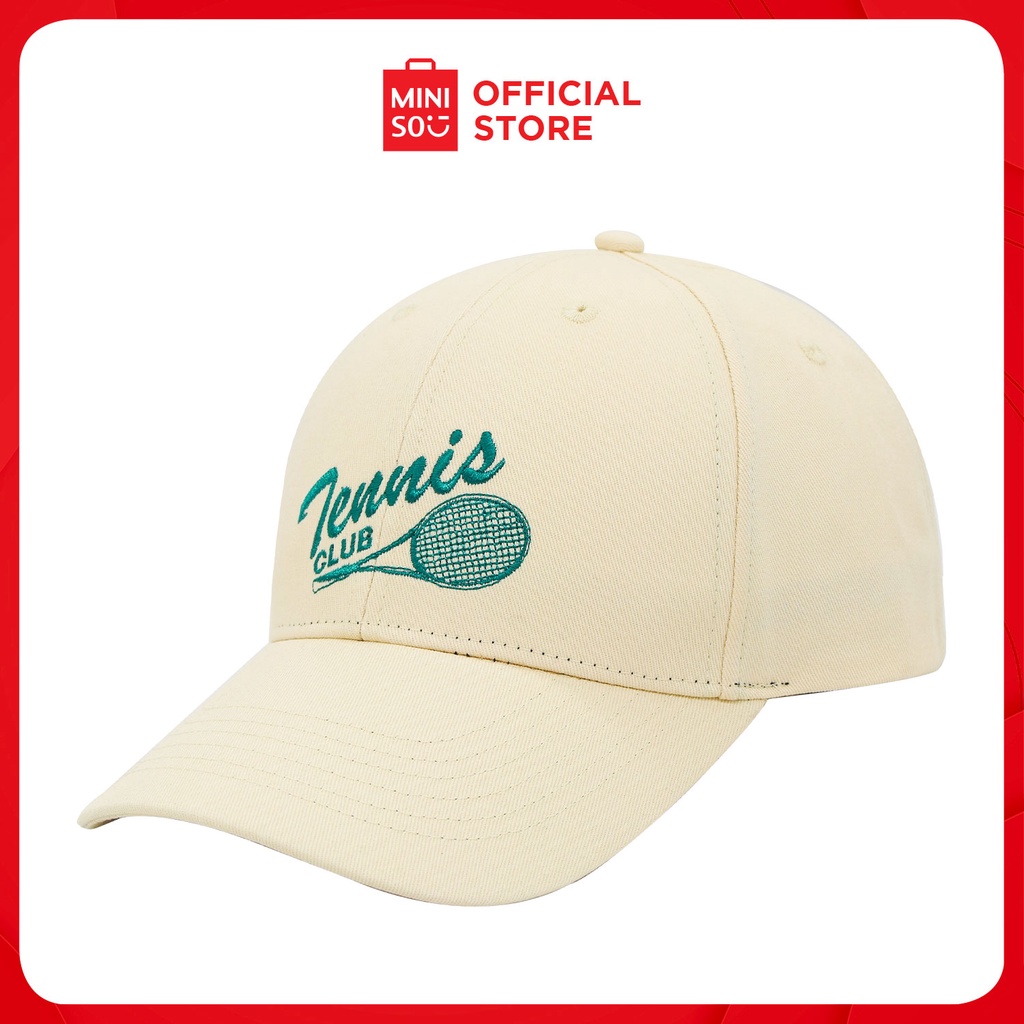 MINISO Sports Club Series Baseball Cap (Khaki) | Shopee Philippines