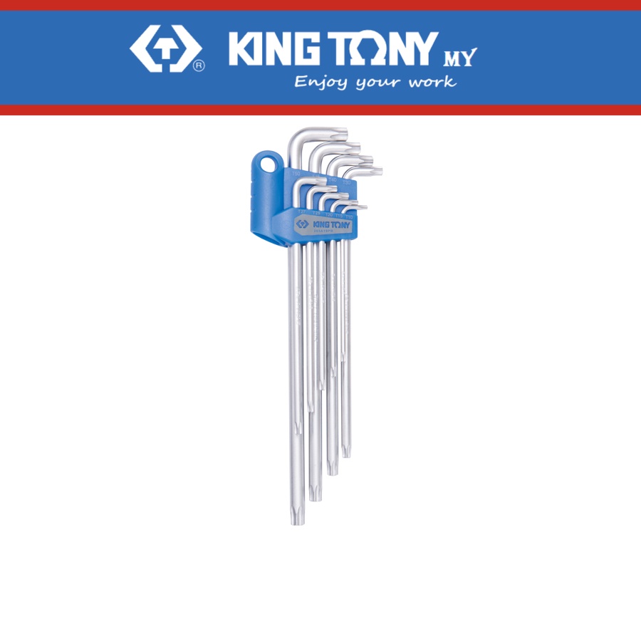 King Tony Taiwan 9 PC. Stubby Star/ Torx Allen Key Set | Shopee Philippines