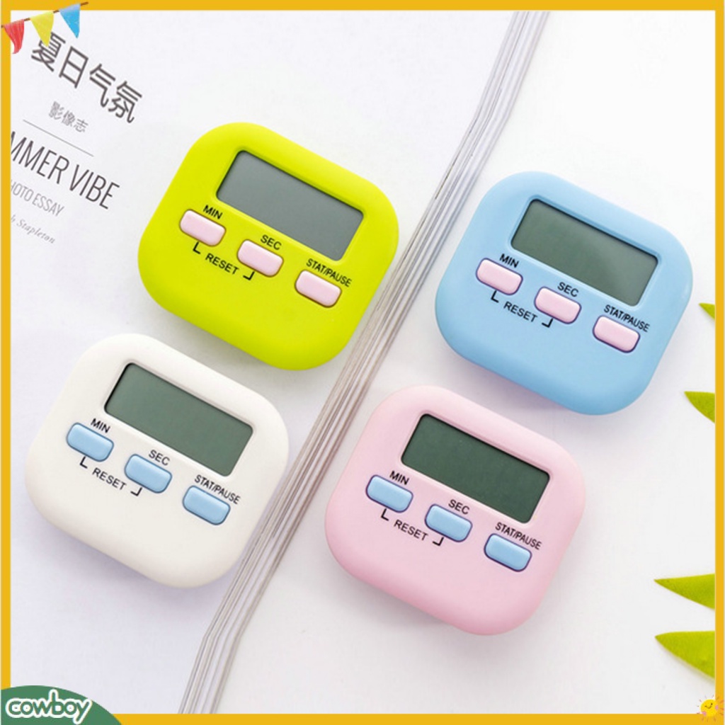 cowboy| Kitchen Timer Multi-purpose Precise Timing Large Screen LED ...
