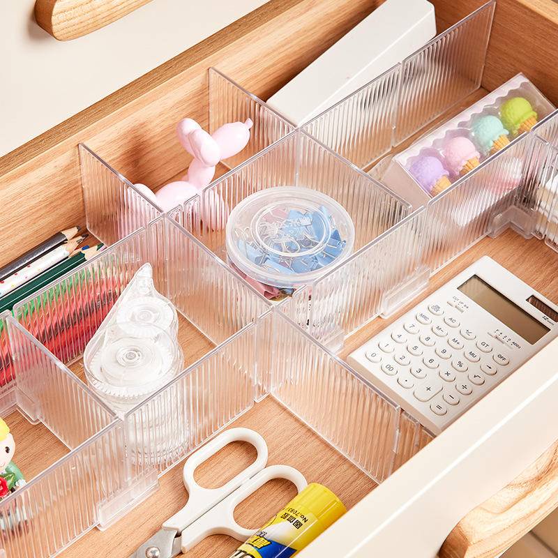 Adjustable Storage Drawers Divider Partition Retractable Plastic ...