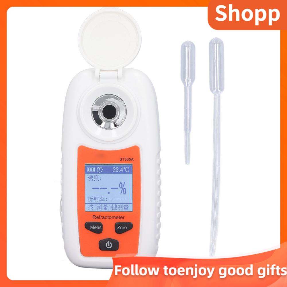 Shopp Brix Digital Refractometer Sweetness Meter Tester Ergonomic LCD ...