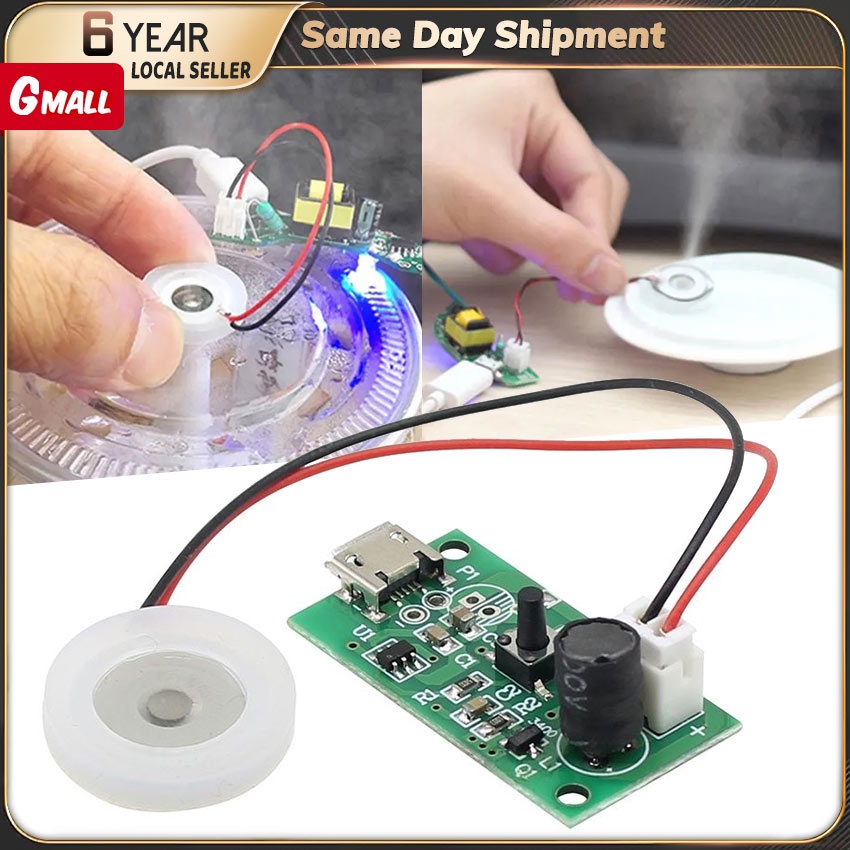 【Fast Delivery】 Ultrasonic Mist Maker Atomizer Transducer Film Plate ...