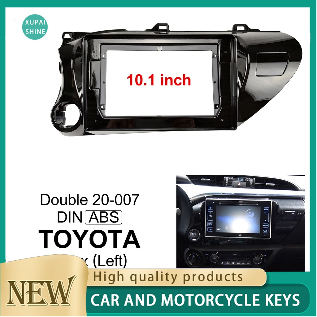 xps Car Radio Fascia For 2014-2019 Toyota Revo/ Hilux 10.1 Inch Frame ...