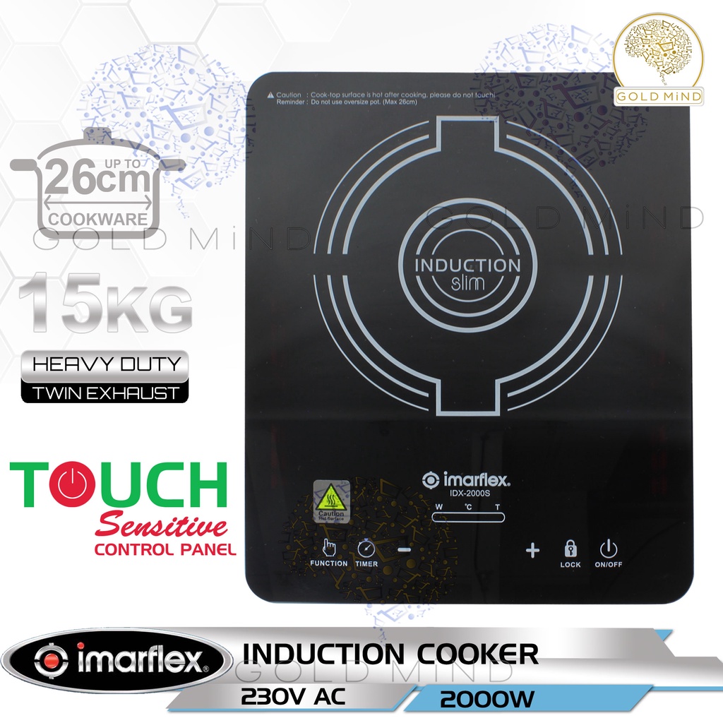 Imarflex HEAVY DUTY Induction Cooker 2000W | Shopee Philippines