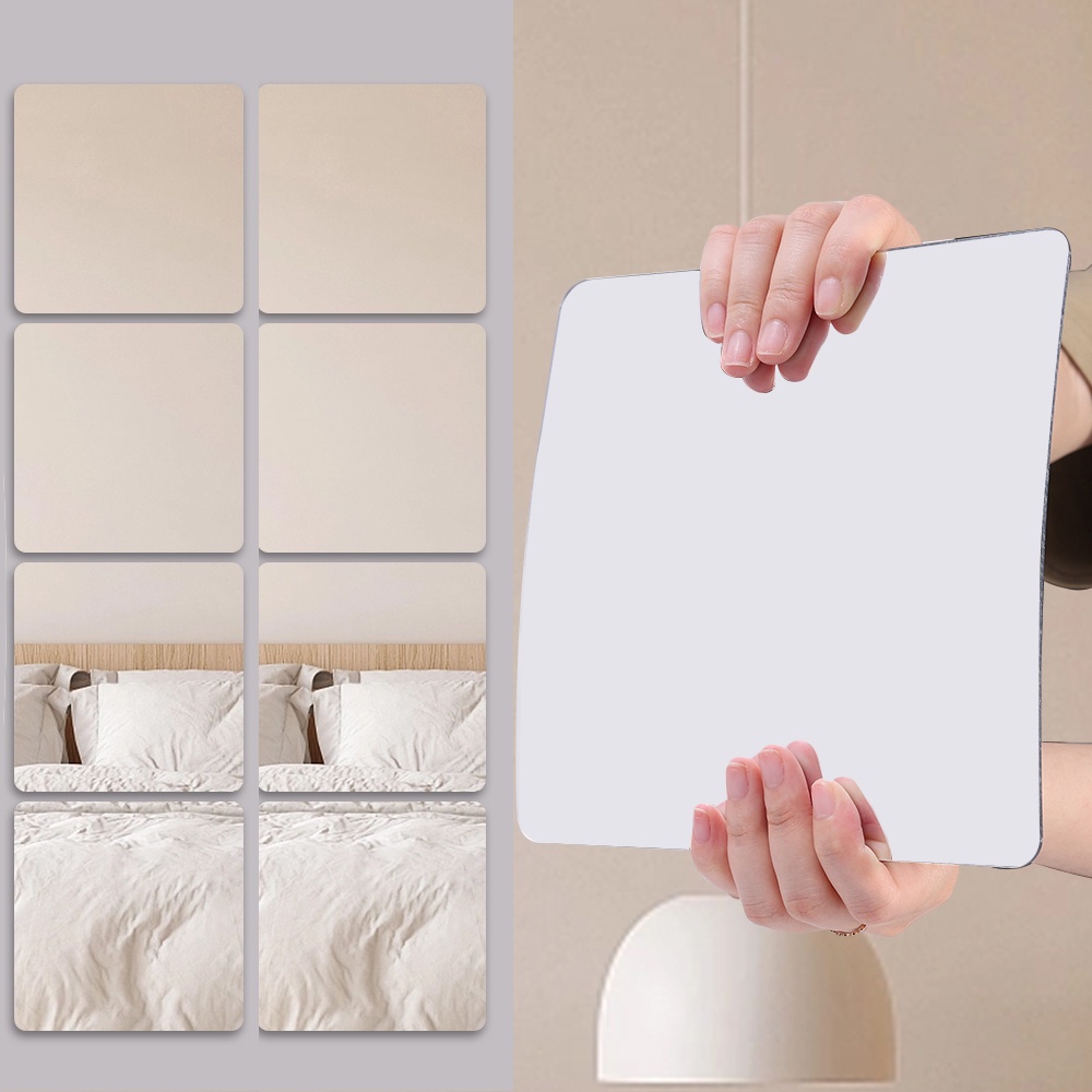 Acrylic Mirror Wall Stickers/Self-adhesive Mirror Waterproof Stickers ...