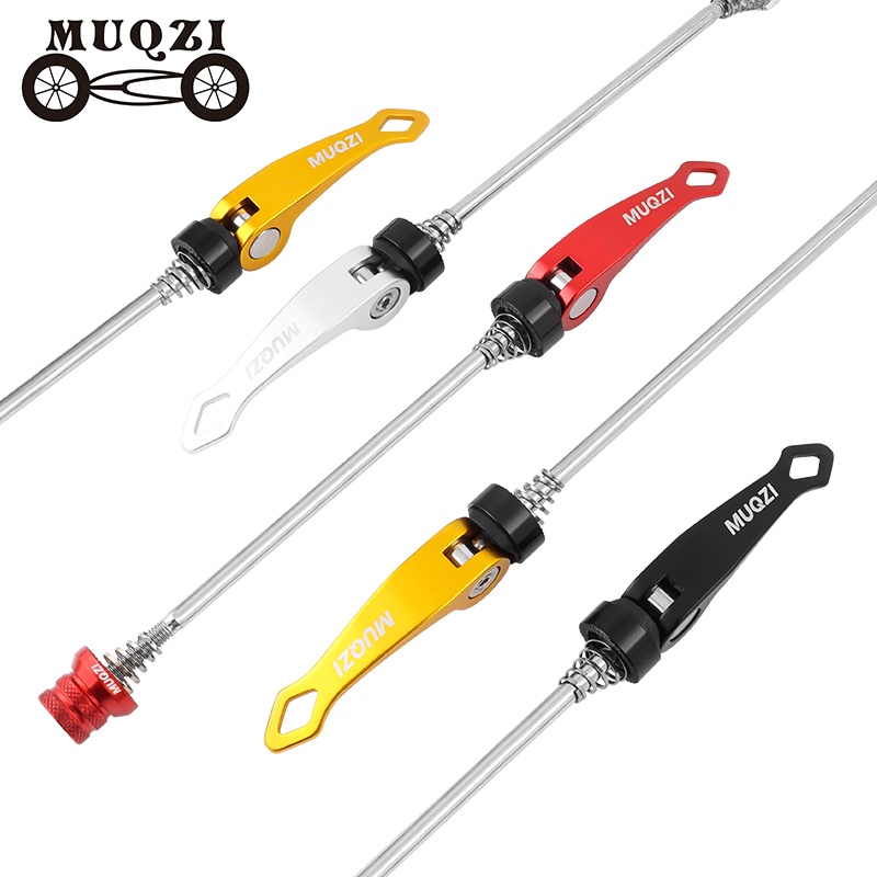 MUQZI Quick Release Skewer Bicycle Ultralight Hub Front Rear Axle ...