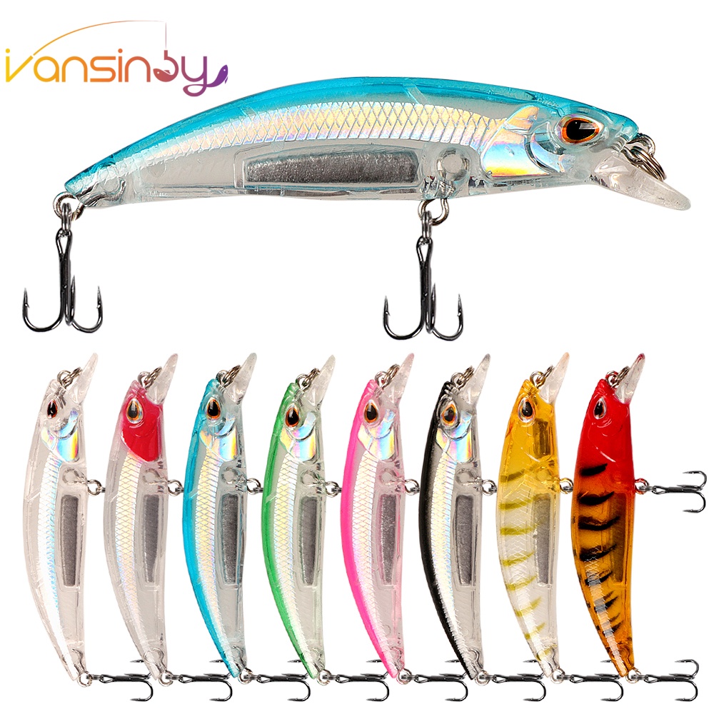 Fishing Gear 6.5cm/6.5g Sinking Minnow Lure Long Throw Fishing Bait Fishing Tracle | Shopee ...