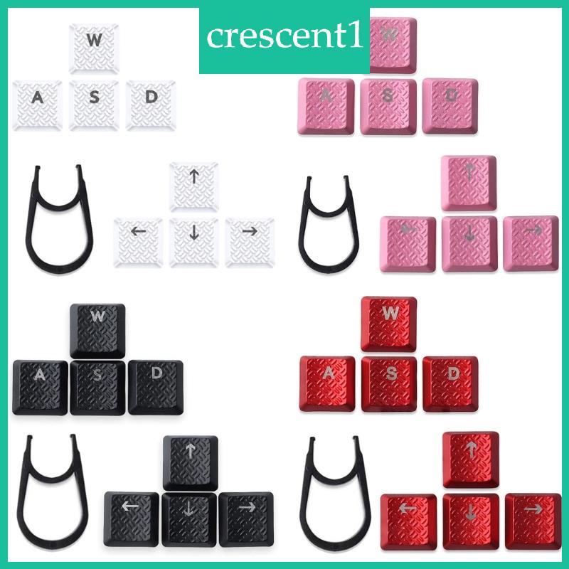 CRE Texture Tactility Backlit keycaps WASD↑↓←→ keys Replacement for ...