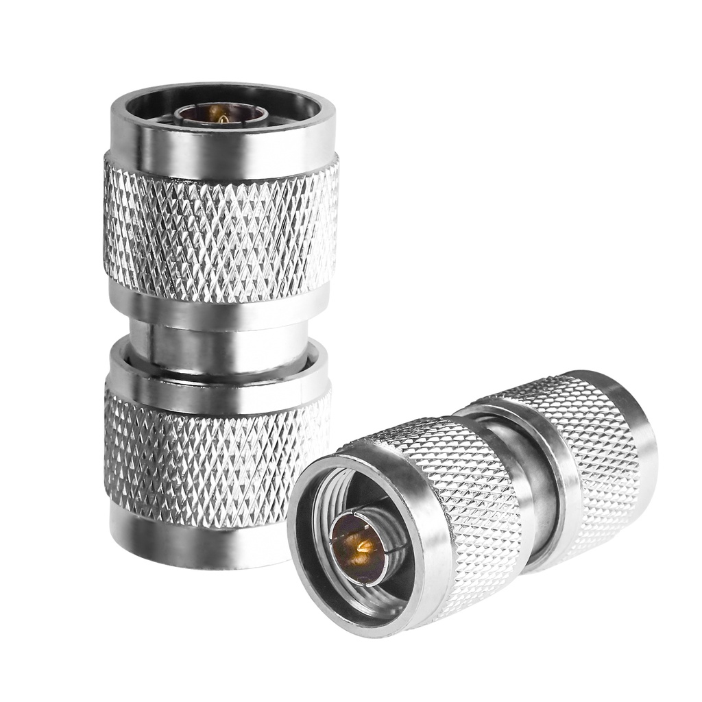 1 pack N Type Male to Male Connector RF Coax Coaxial Adapters Converter ...