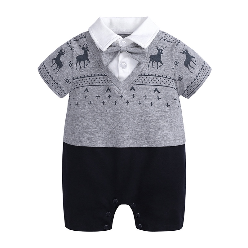 Fashion Pilot Costume for Baby Boy Outfit Gentleman Short Sleeve with ...
