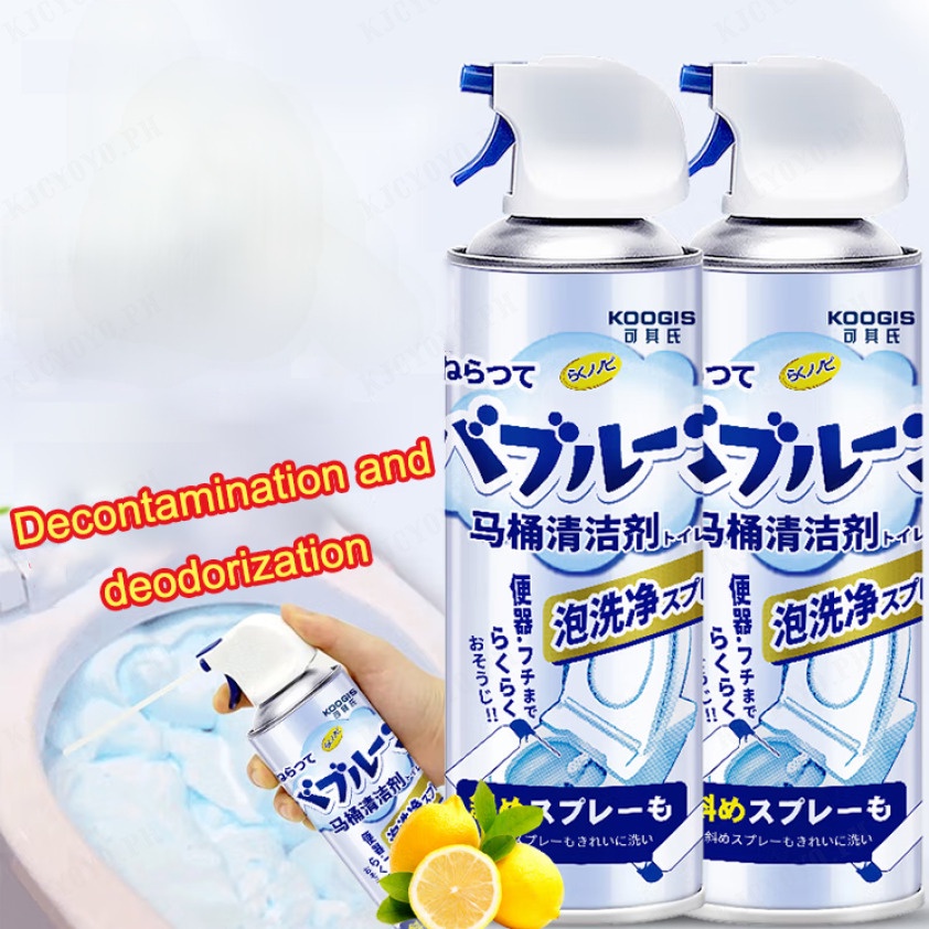 Toilet Bubble Mousse Cleaner Multifunctional toilet tile cleaner 500ml ...