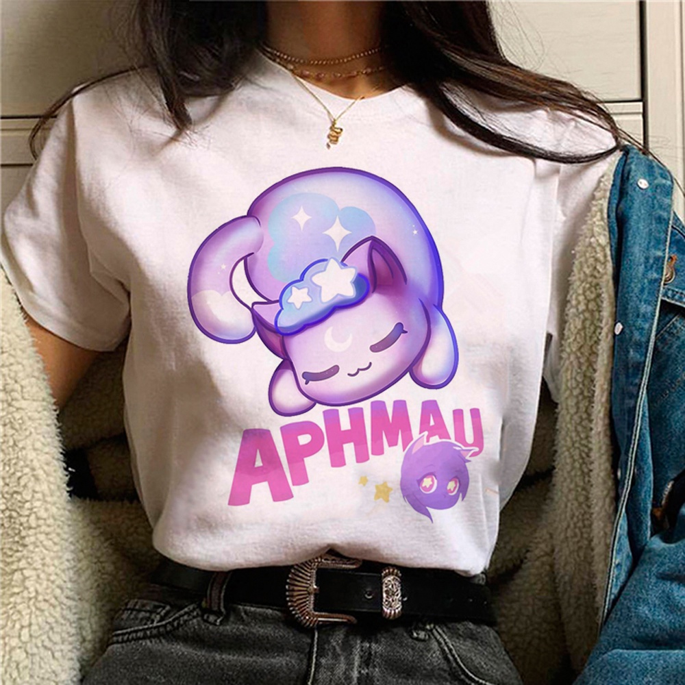Aphmau Tee women harajuku graphic streetwear t-shirts girl designer ...