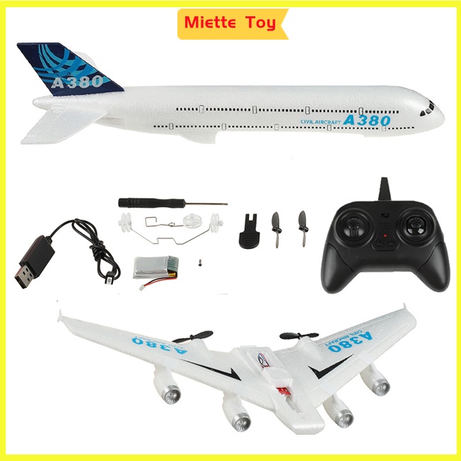 MIE A380 Airbus RC Airplane 2.4GHz Fixed Wing Remote Control Glider EPP ...