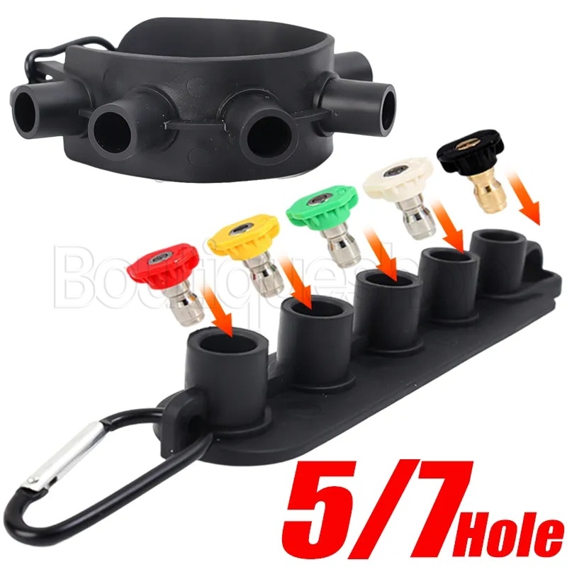 [ Featured ] 5/7 Holes High Pressure Water Gun Nozzle Base / Spray ...
