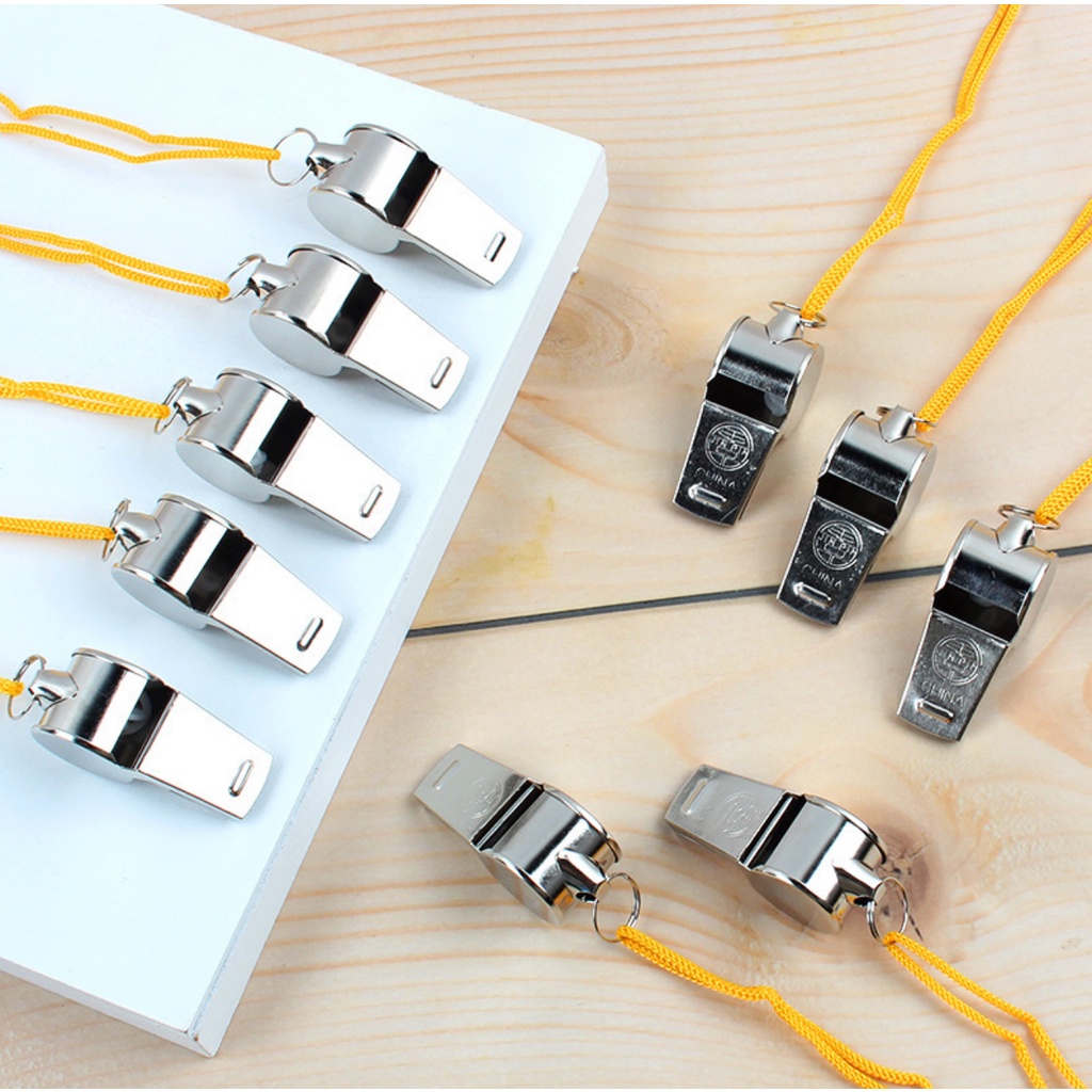 1pc Metal Whistle - Safety Emergency kit Police guard Sports Classic ...