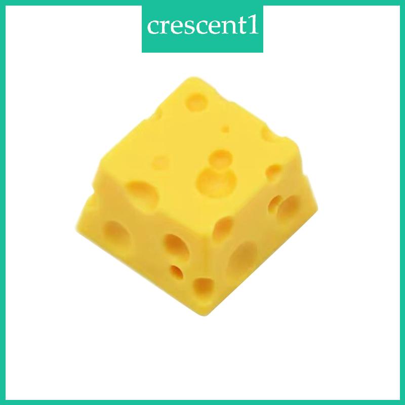 CRE Cheese Keycap Cute ESC Personality Resin Mechanical Keyboard for ...