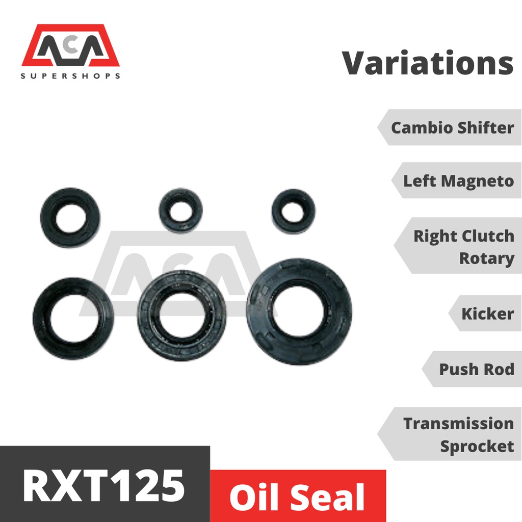 Oil seal for Yamaha RXT 135/RXT135 | Shopee Philippines